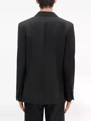 ANN DEMEULEMEESTER Strap-detail Wool Blazer